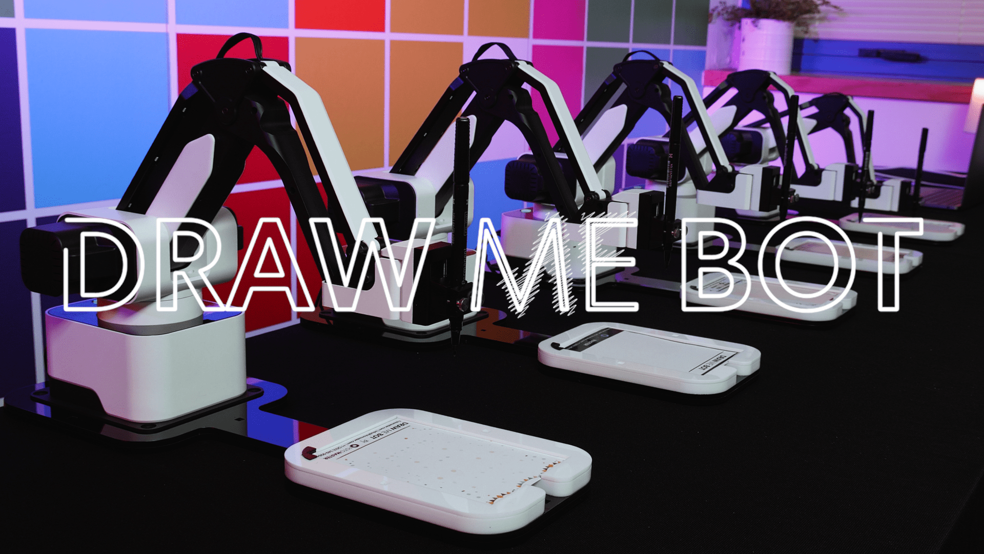 Draw Me Bot: The AI-Based Drawing Robot Photo Booth