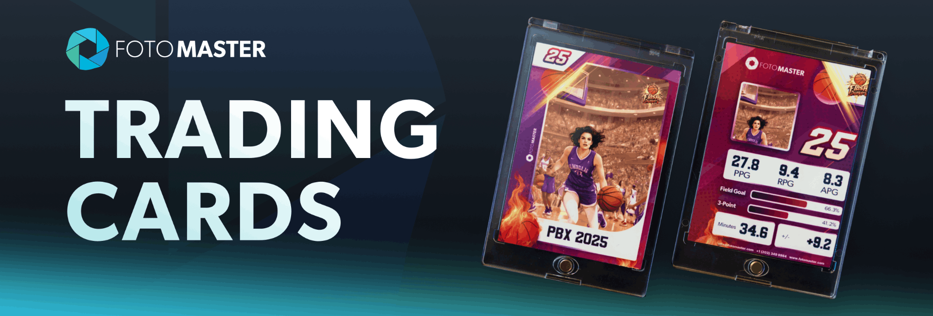 Create Custom Sports Trading Cards! - Foto Master