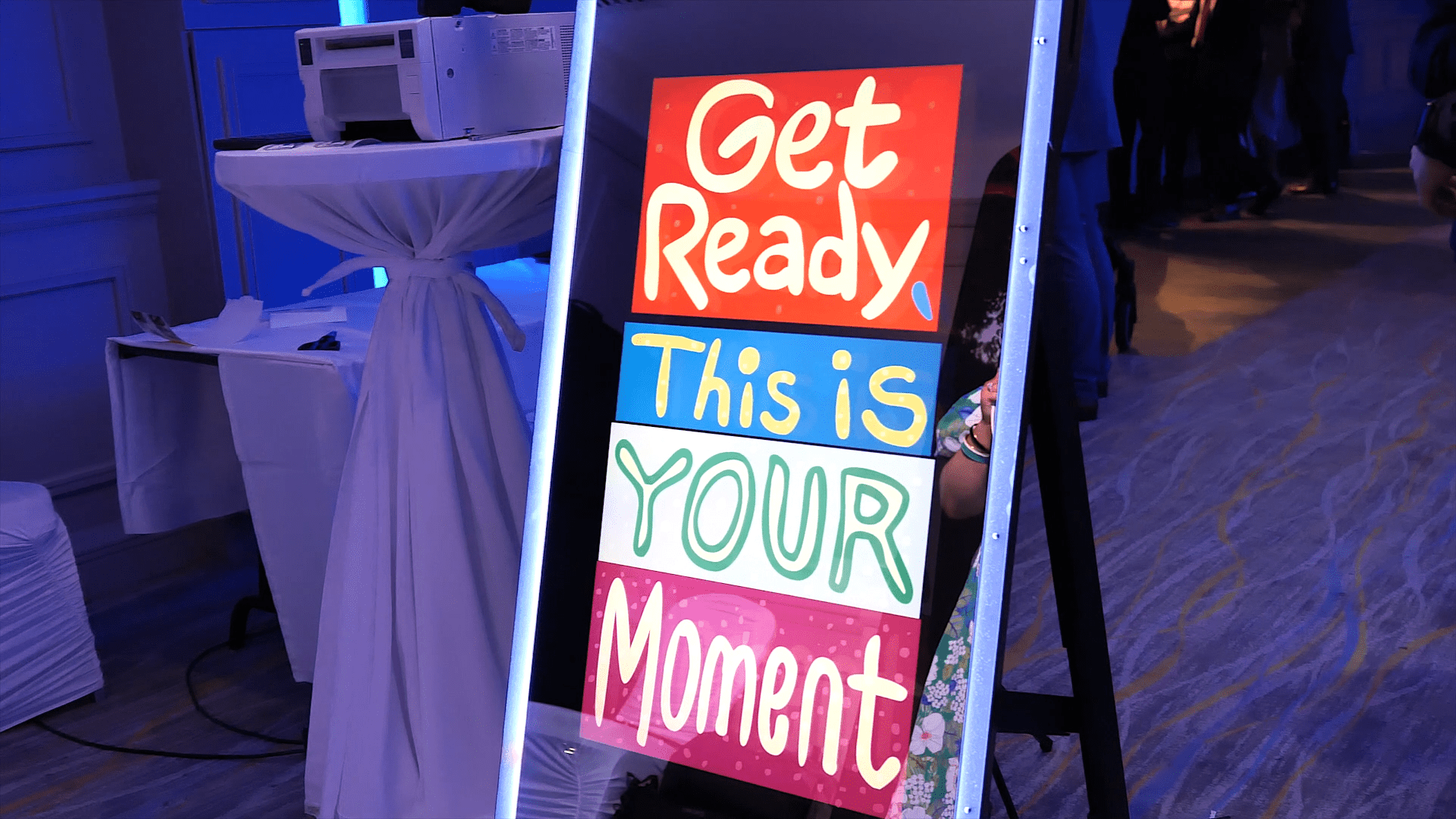 Mirror Air Booth at Events: A Wedding